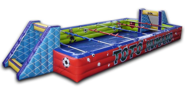 Pebolim Humano - 5m x 10m x 1,5m – Europlay Brinquedos