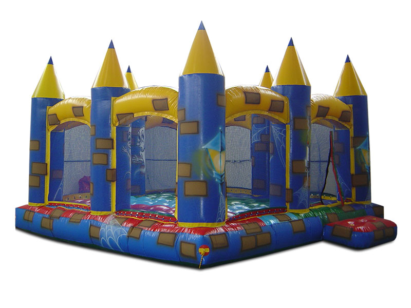 Castelo Inflável Médio - 4m x 4m x 3,20m – Europlay Brinquedos